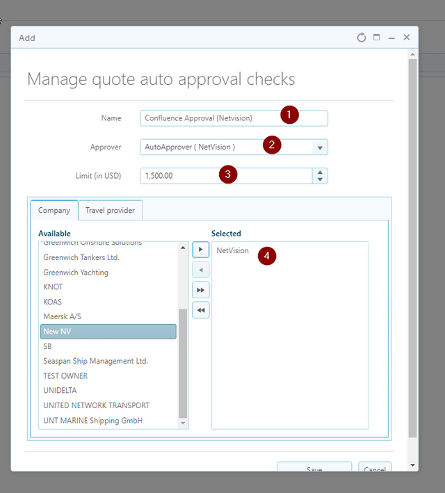 Quote Auto Approval Checks – Ocean Technologies Group