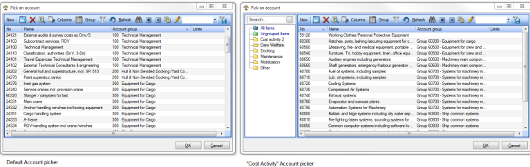 How To Use The “Cost Activity” Function For Accounts – Ocean ...