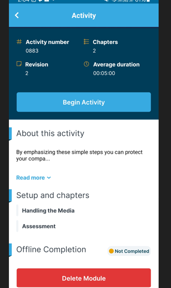 Training Offline using the OLP Mobile App – Ocean Technologies Group