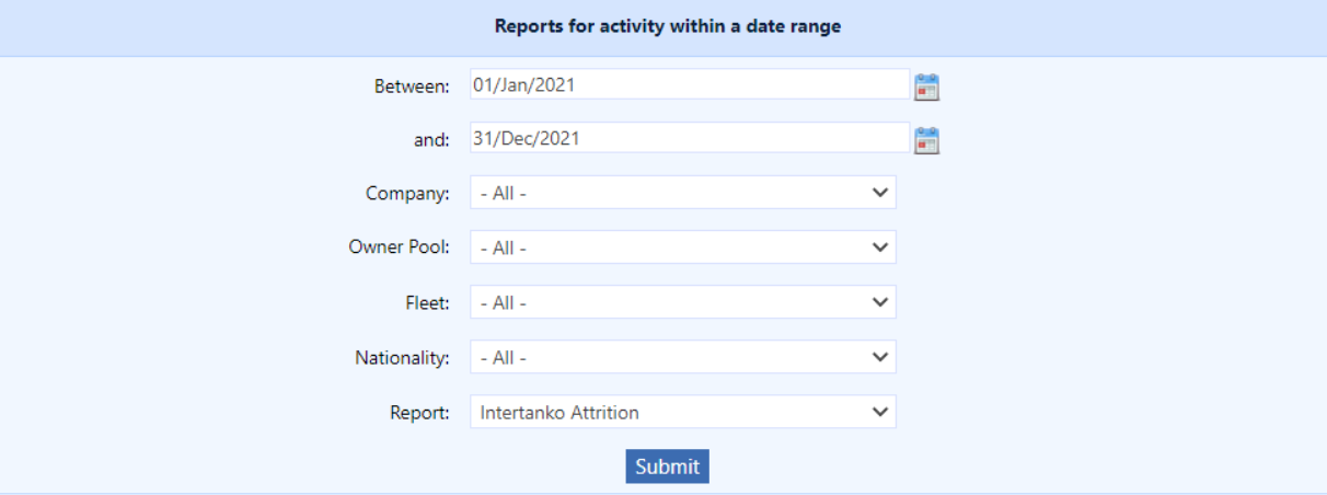 Intertanko attrition report - calculation logic and setup – Ocean ...