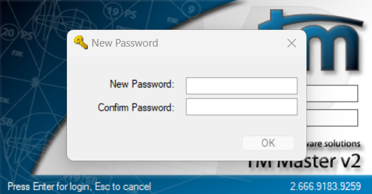 Logging Into TM Master V2 – Ocean Technologies Group