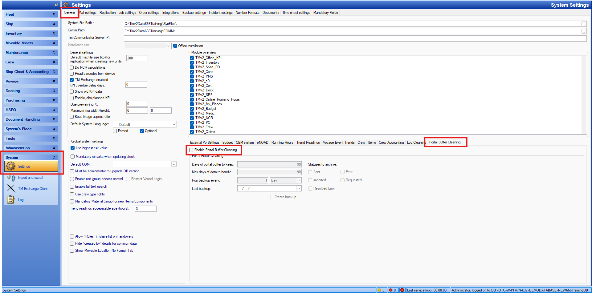 How To Use The Portal Buffer Cleaning Function – Ocean Technologies Group