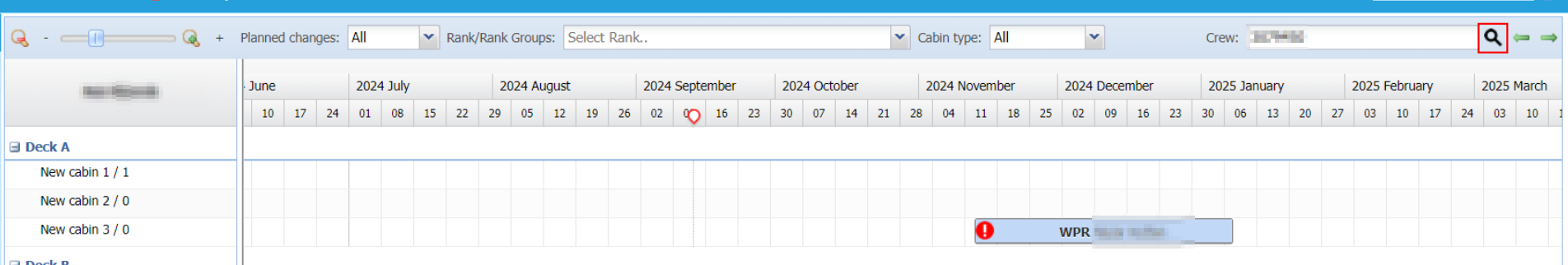 Onboard Module - Cabin allocation – Ocean Technologies Group
