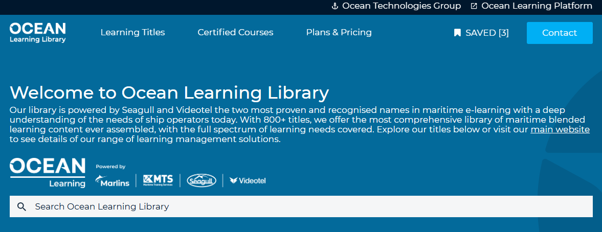 How to search for the latest Courses, E-learning, modules, and Training ...