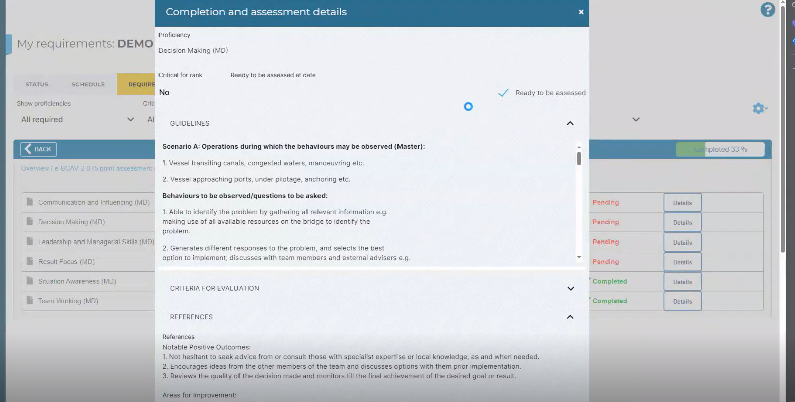 How to access the Competency Management System (CMS) on the Ocean ...