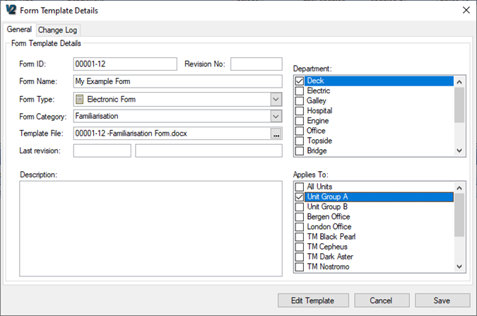 How To Switch Document For An Existing Form Template – Ocean ...