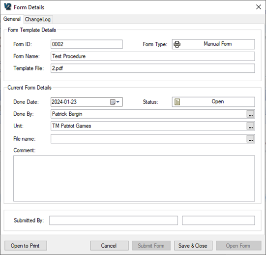 How To Fill In A Manual Form – Ocean Technologies Group